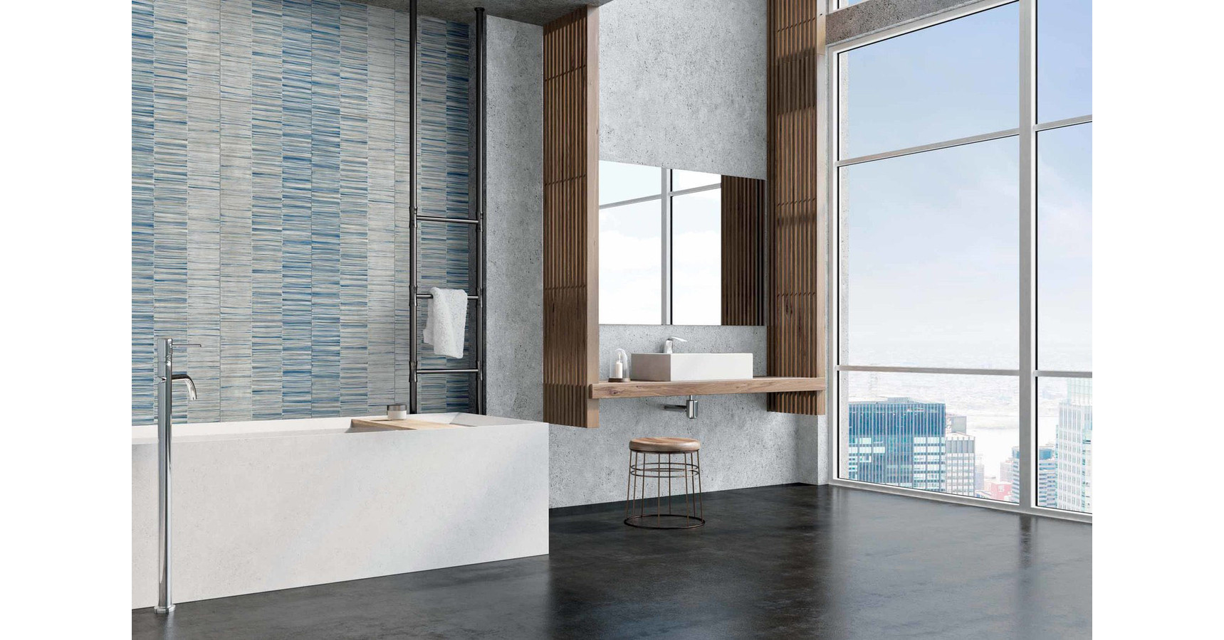 Dado Wallpapers Lines 60×120 nat. rett. beltéri és kültéri padló- és falburkolat (303521) - DADO ...